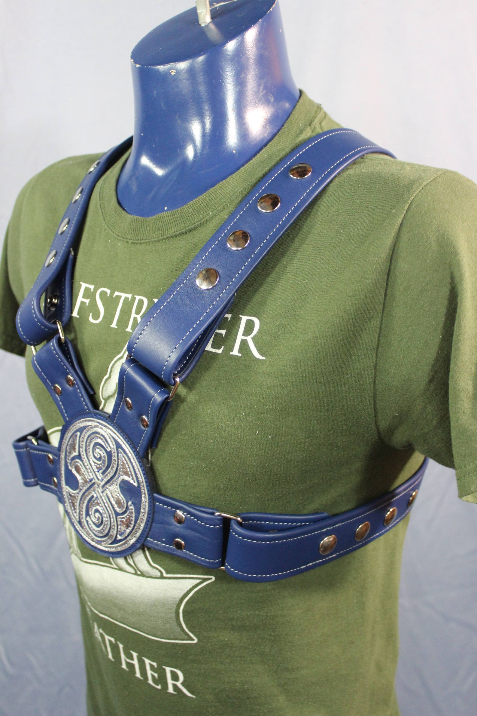 Dr Who Harness With the Tardis and Seal of Rassilon | Etsy