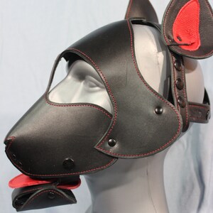 Bull Terrier Style Pup Mask - Etsy