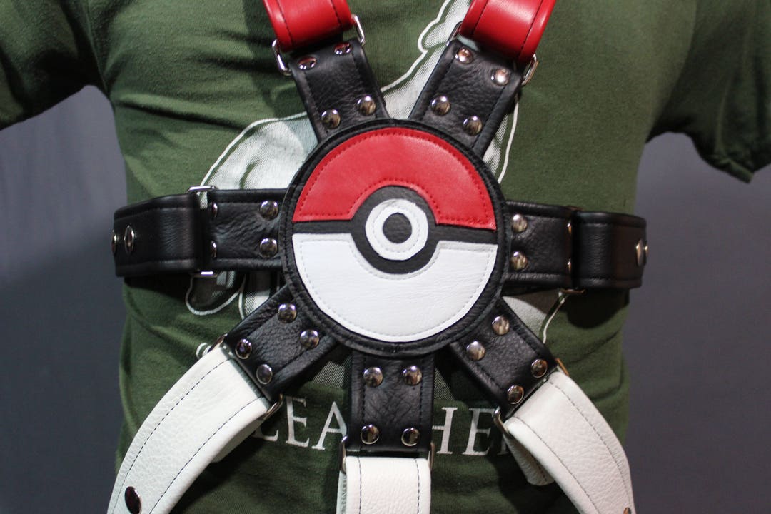Gotta Own Them All! New Pokeball Harness! - Etsy