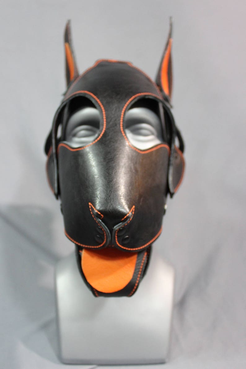 Bull Terrier Style Pup Mask - Etsy
