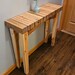Reclaimed Wood Hall Table - Etsy