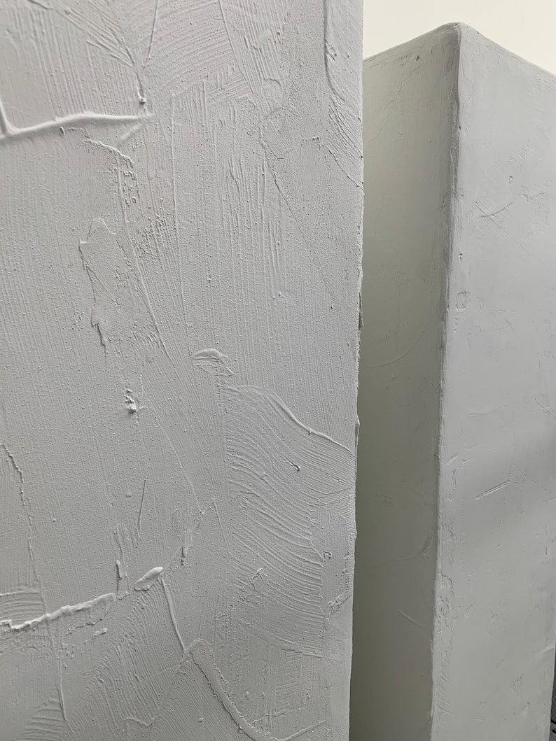 The Reed Plaster Round Coffee Table | Etsy