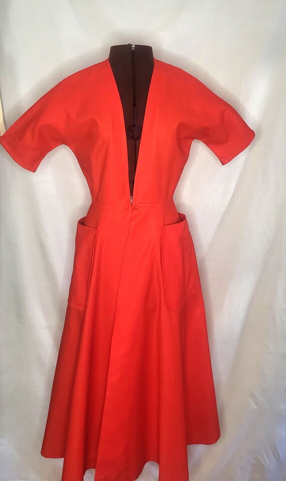 Vintage red cotton - Gem