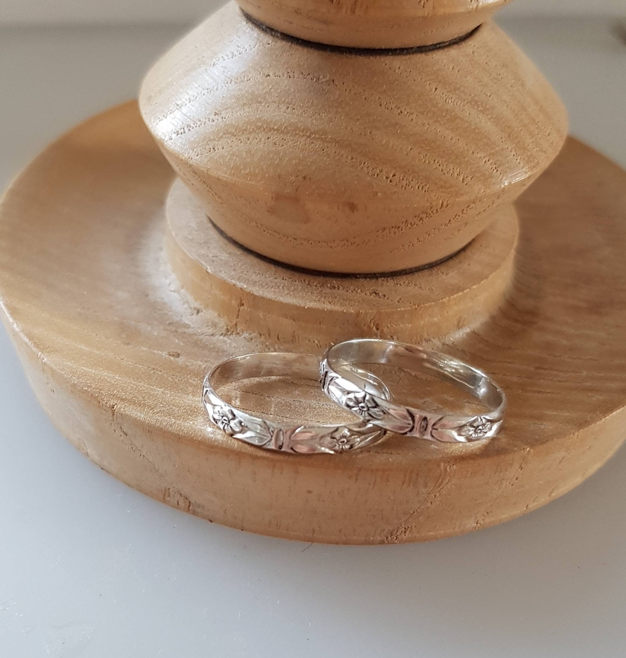 925 Silver Thumb Finger Knuckle Stacker Ring Pattern 925 - Etsy UK