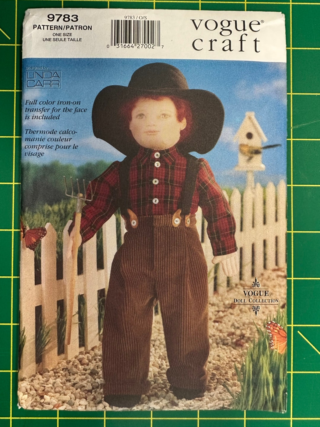 Vintage 1998, Vogue 9783 UNCUT 18” Doll and Outfit Pattern - Etsy