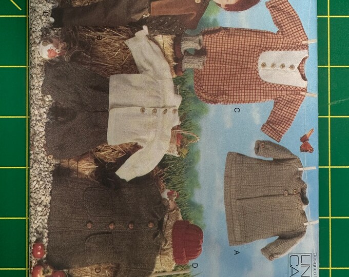 Vintage 1997 Simplicity 7998 Pattern UNCUT Doll Clothes for 18” Dolls ...