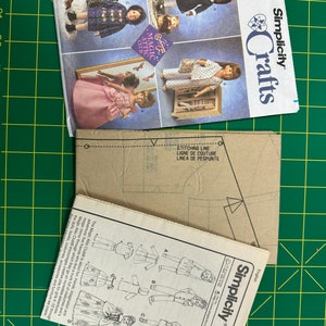 Vintage 1998 Simplicity 8460 Pattern UNCUT Doll Clothes for 18 Magic ...