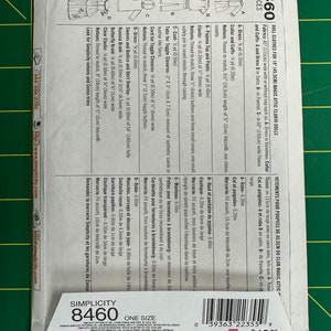 Vintage 1998 Simplicity 8460 Pattern UNCUT Doll Clothes for 18 Magic ...