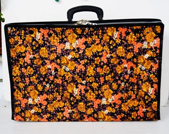 Flower suitcase | Etsy UK