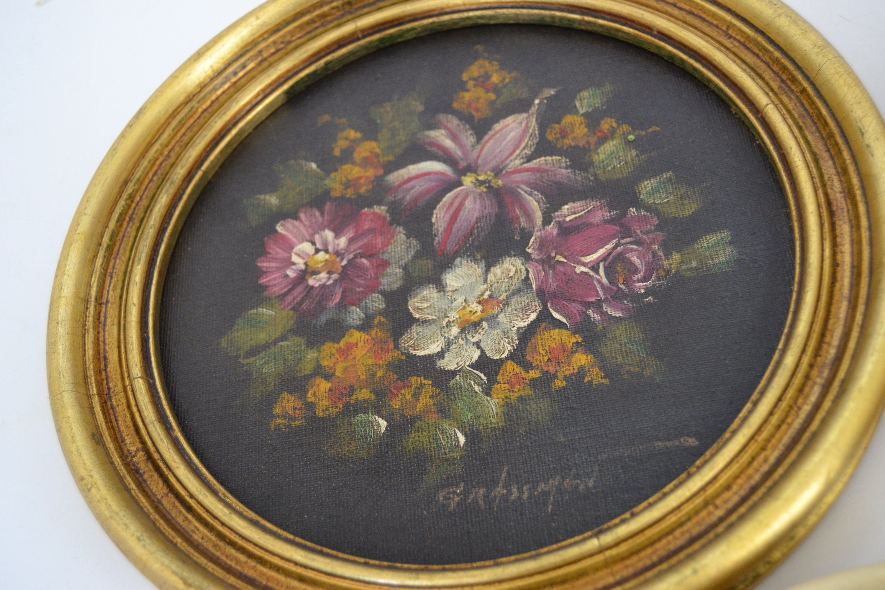 Set of 3 Floral Picture Frames | Etsy