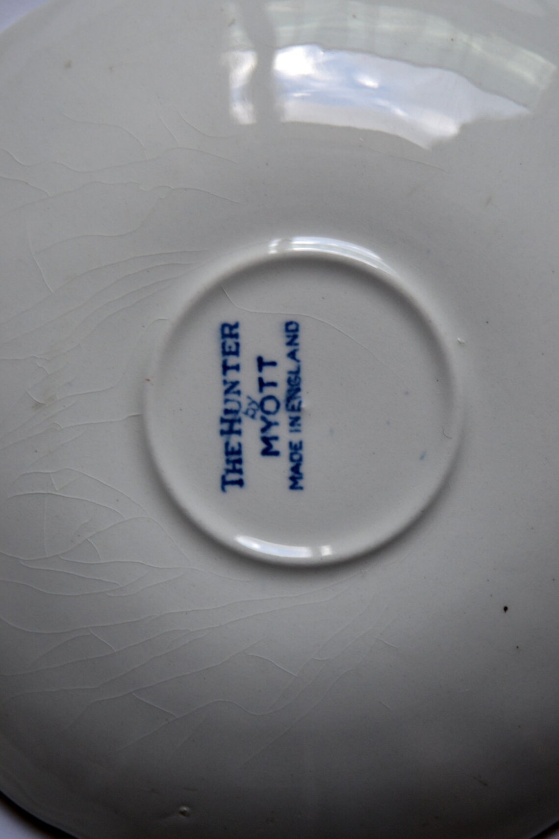 THE Hunter Plate Por MYOTT Made in England 5 3/4 | Etsy