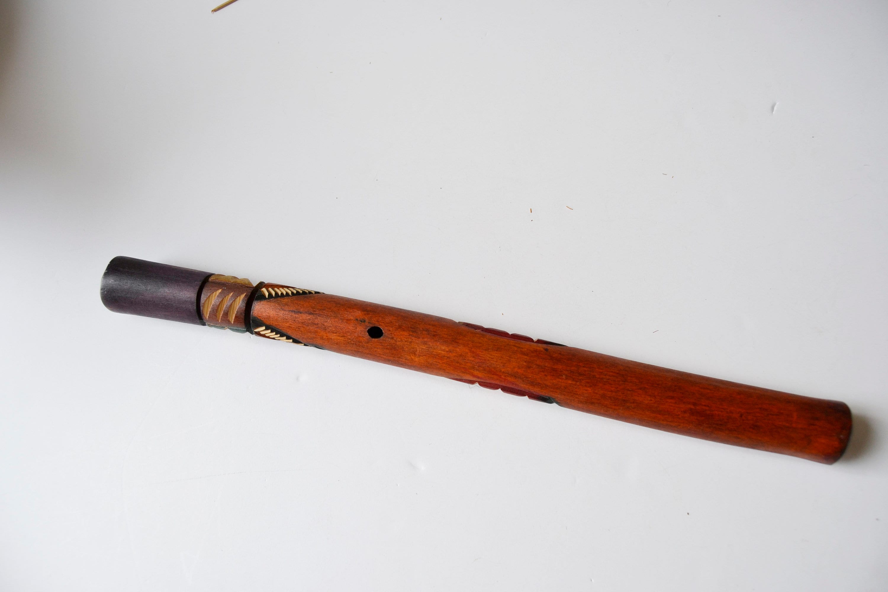 Decorative flute wooden decoration travel souvenirwooden | Etsy