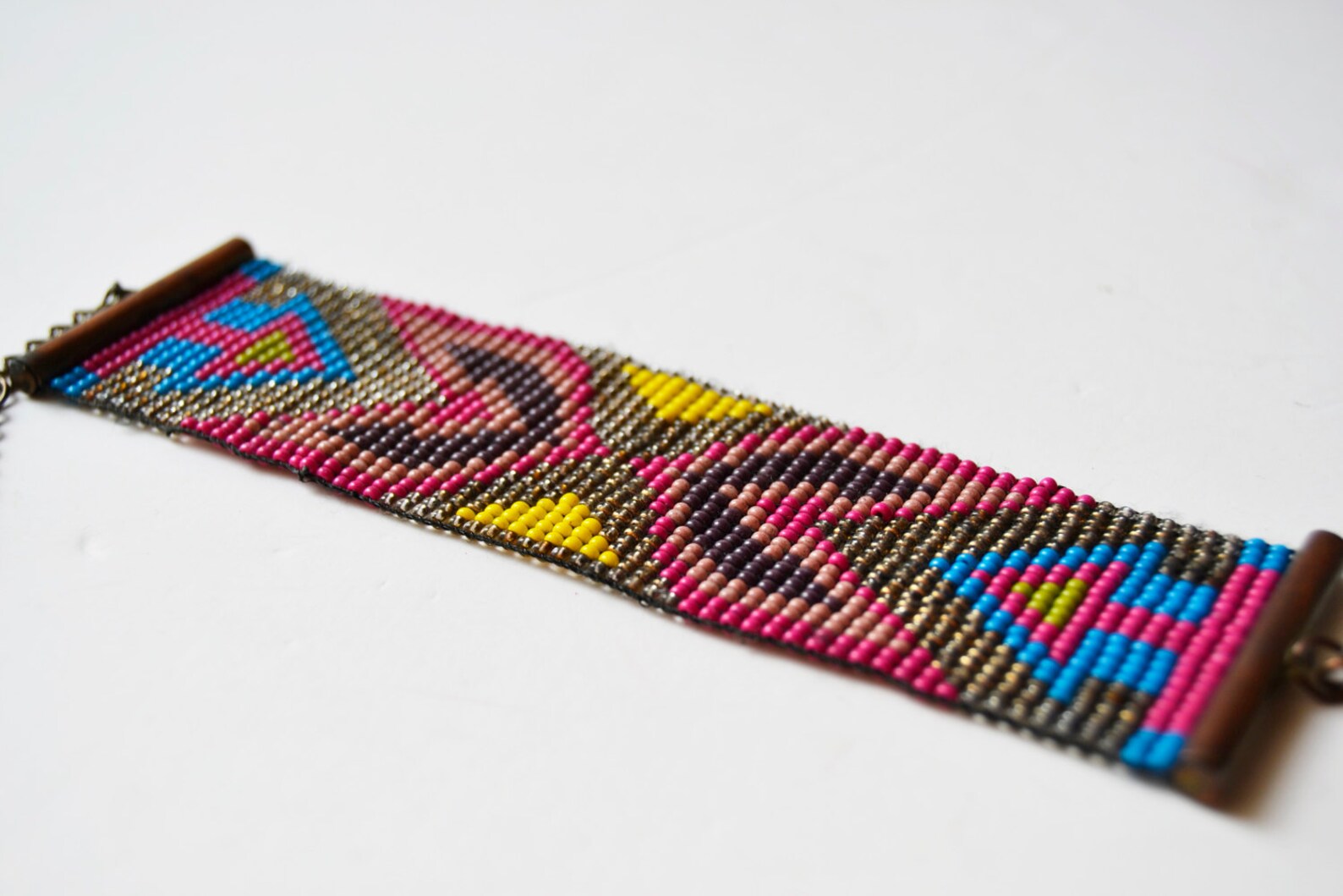 Colorful Bead Bracelet - Etsy