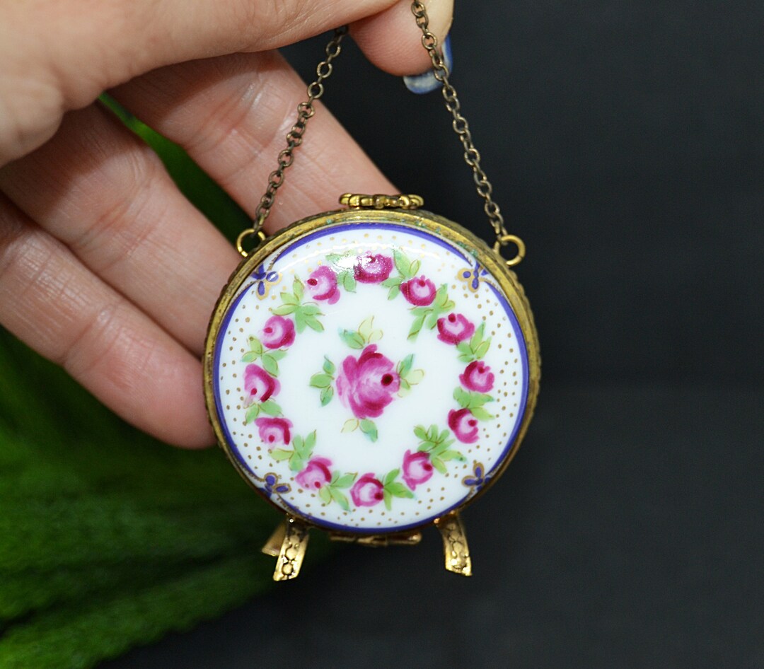 Porcelain Miniature, Porcelain Box, Porcelain Collection, Vintage Gift ...