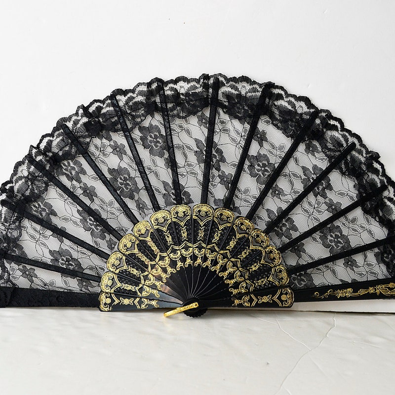 Lace Fan - Etsy