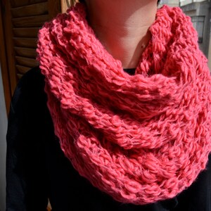 Scarf Hand Made Crochet Circular Circle "55 (140 Cm) Width: Circle "22 ...