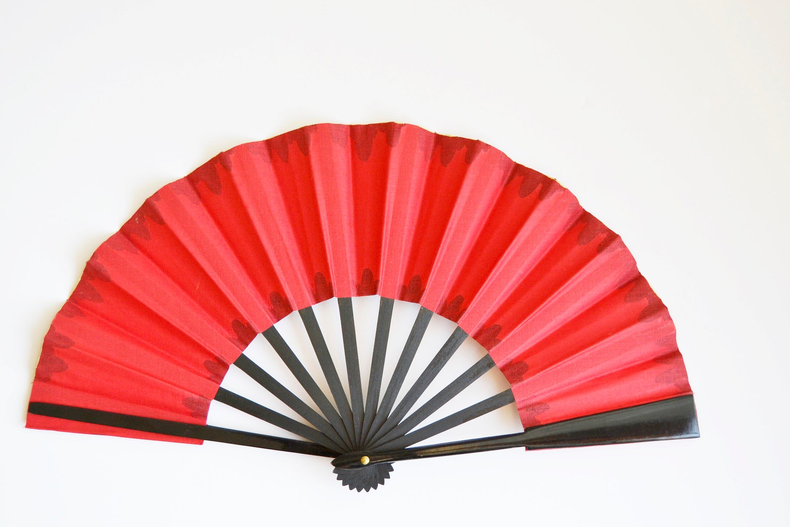 Spanish Fan Hand Drawing Red Fan Flamenco Fan Hand Fan | Etsy