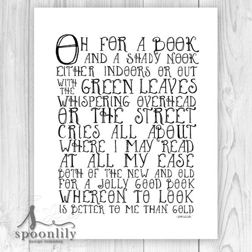 Once Upon a Time Book Page Art Book Lovers Gift Book Nerd | Etsy