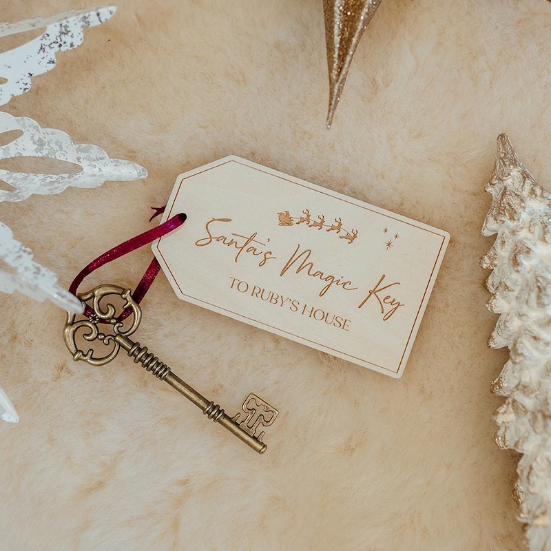 Santa Key - Etsy UK