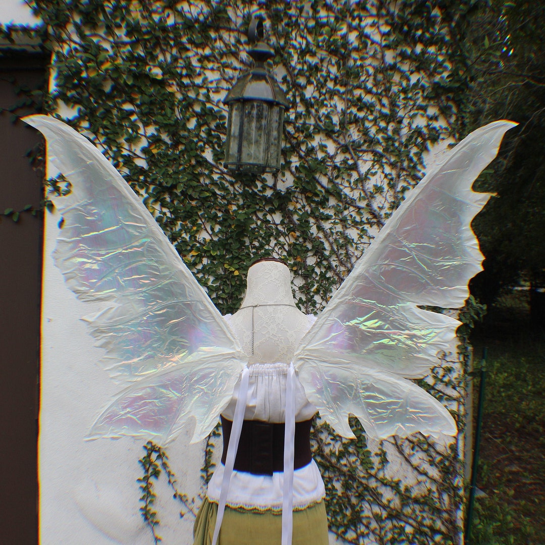 Custom XXL White Iridescent 4 Wing Gelfling Inspired Wings - Etsy