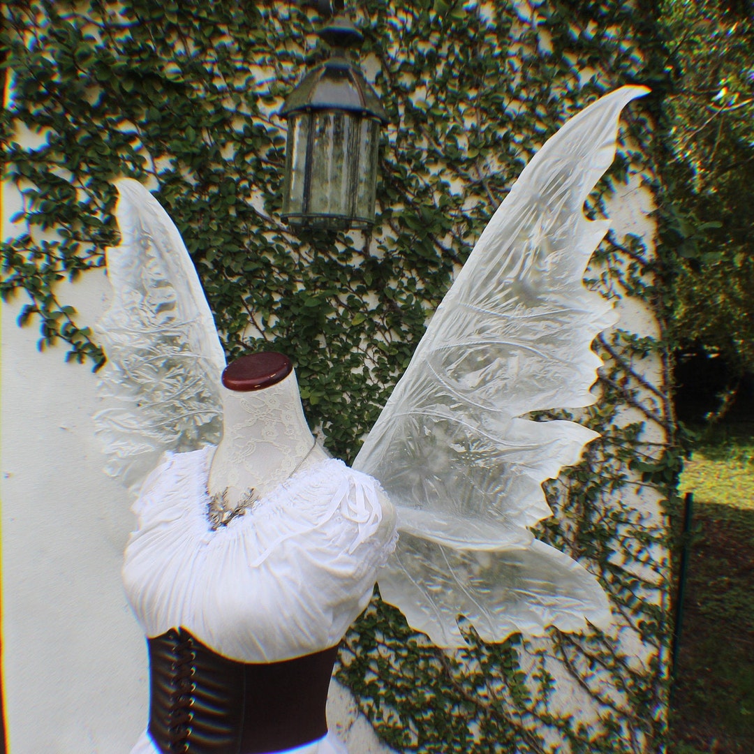 Custom XXL White and Clear 4 Wing Gelfling Inspired Wings - Etsy