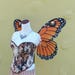 Custom XL Hand Painted Monarch Butterfly Inspired Wings - Etsy
