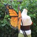 Custom XL Hand Painted Monarch Butterfly Inspired Wings - Etsy