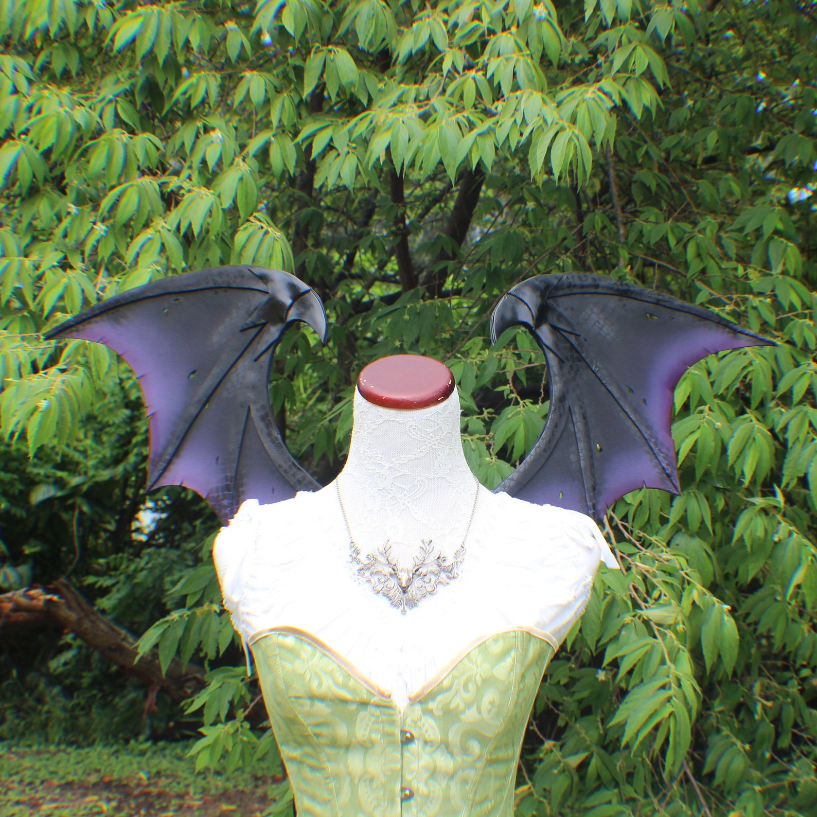 Custom Black and Purple Hand Painted Layered Foam Dragon / - Etsy