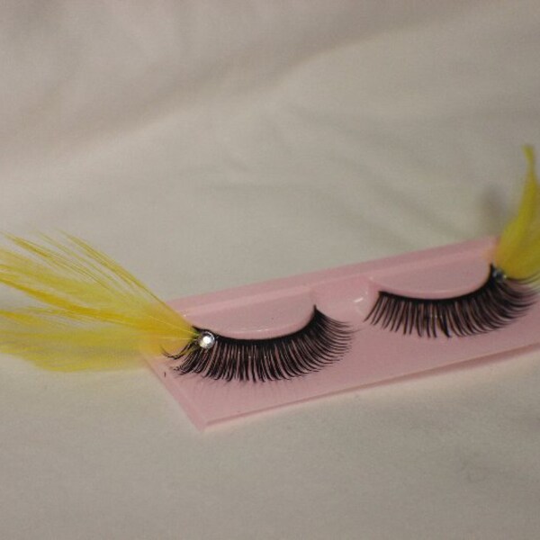 Eyelash Feather - Etsy