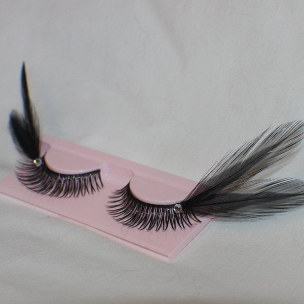 Eyelash Feather - Etsy