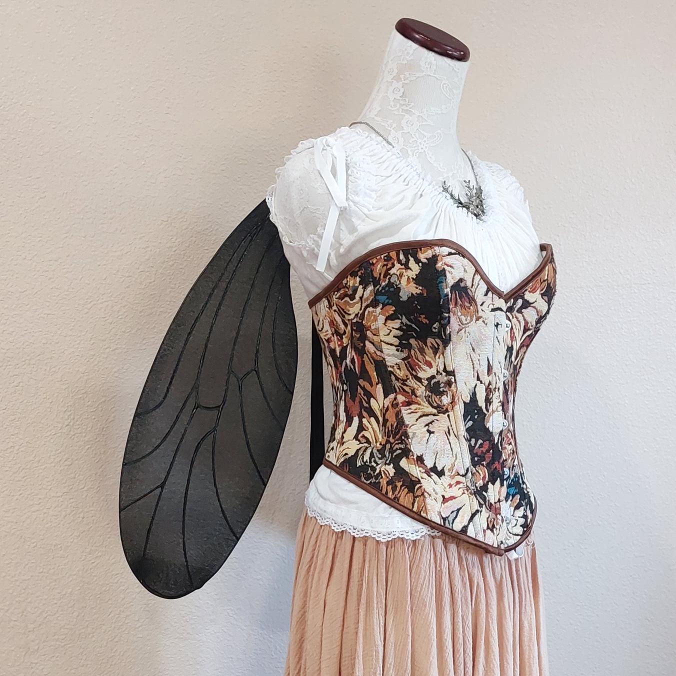 Black Resting Love Bug Insect Wings - Etsy