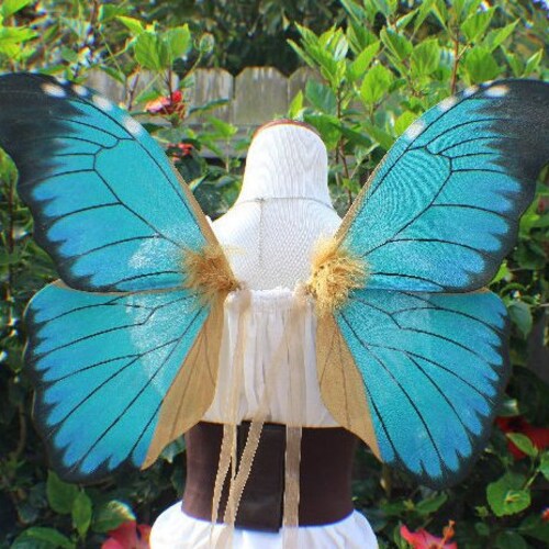 Custom XL Hand Painted Monarch Butterfly Inspired Wings | Etsy