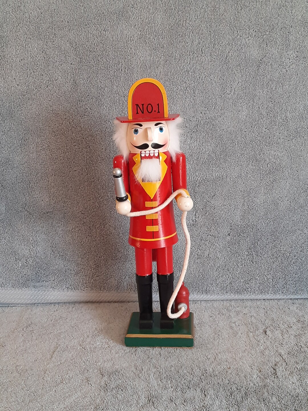 Nutcracker Fireman Nutcracker Wooden Nutcracker Fireman and Hydrant ...