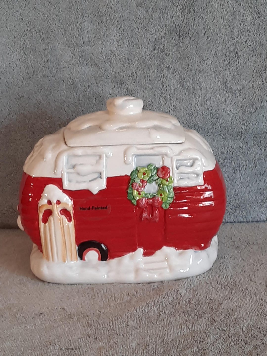 Cookie Jar - Camper Cookie Jar - Mobile Home, Travel Trailer, RV Cookie ...
