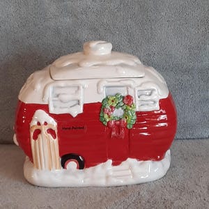 Cookie Jar - Camper Cookie Jar - Mobile Home, Travel Trailer, RV Cookie ...