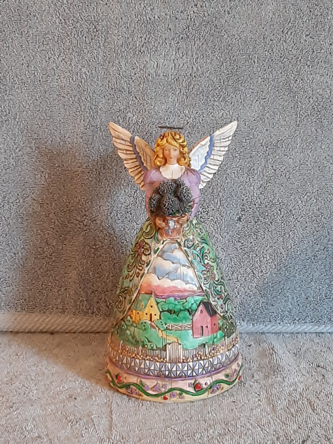 Jim Shore Angel New Beginnings Heartwood Creek Collection Enesco Angel ...
