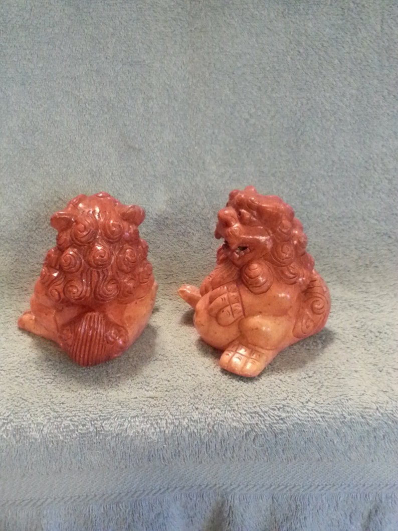 Foo Dogs - A Pair - Shi Shi Dogs - Asian Foo Dogs - Etsy