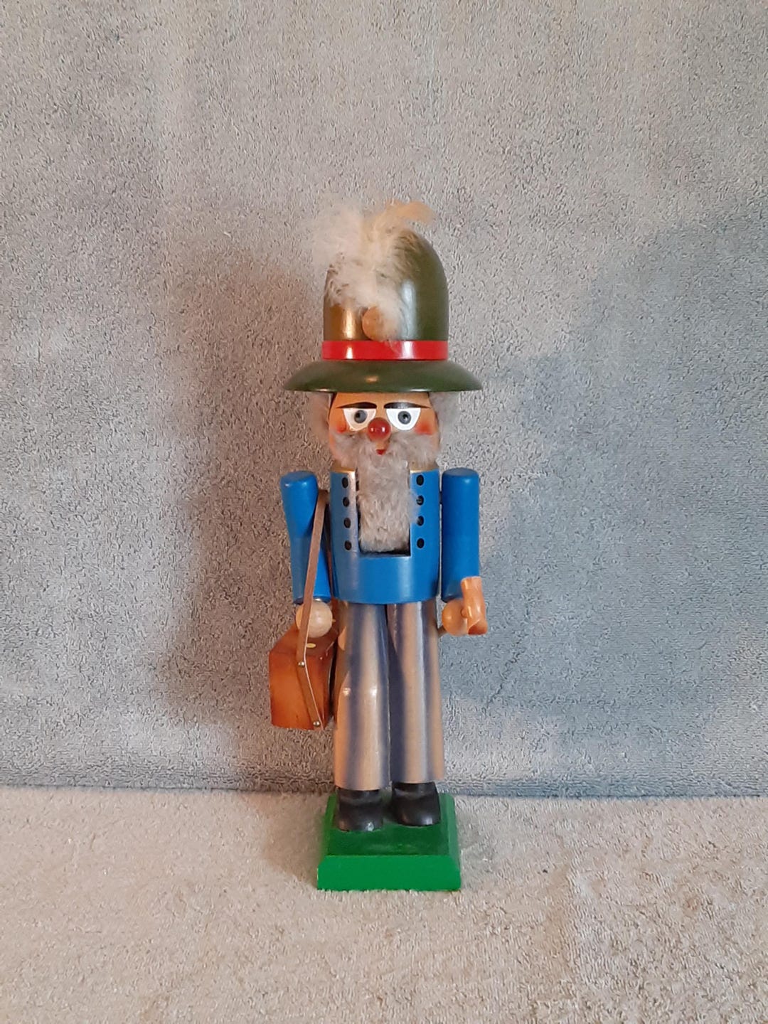 Large Steinbach Nutcracker - Rare - Traveling Salesman Motif - Happy ...