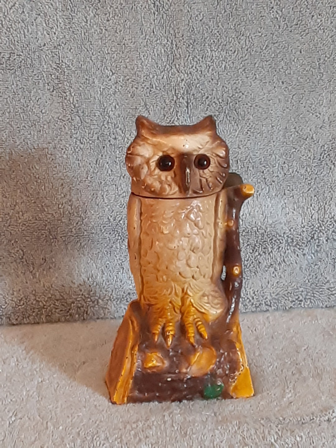 Mechanical Bank - Owl Mechanical Bank - Nature Themed Bank - Etsy