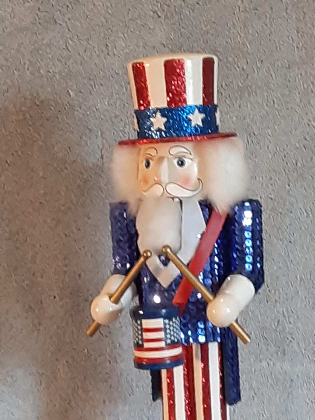 Nutcracker - Uncle Sam Nutcracker - Wooden Nutcracker - Patriotic ...