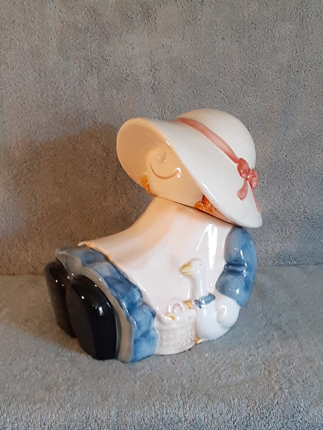 Cookie Jar - Young Girl Theme - Treat Jar - Storage Jar - Biscuit Jar ...