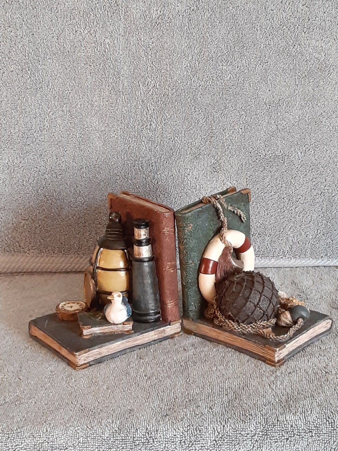 Bookends Nautical Theme Bookends Beach Theme Bookends - Etsy