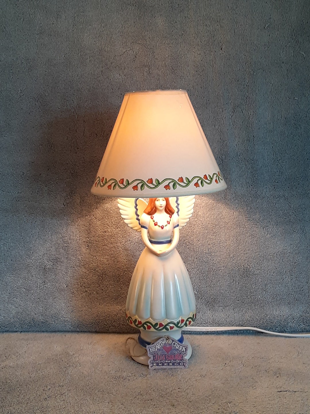 Accent Lamp - Jim Shore Lamp - Angel Themed Lamp - Heartwood Creek ...