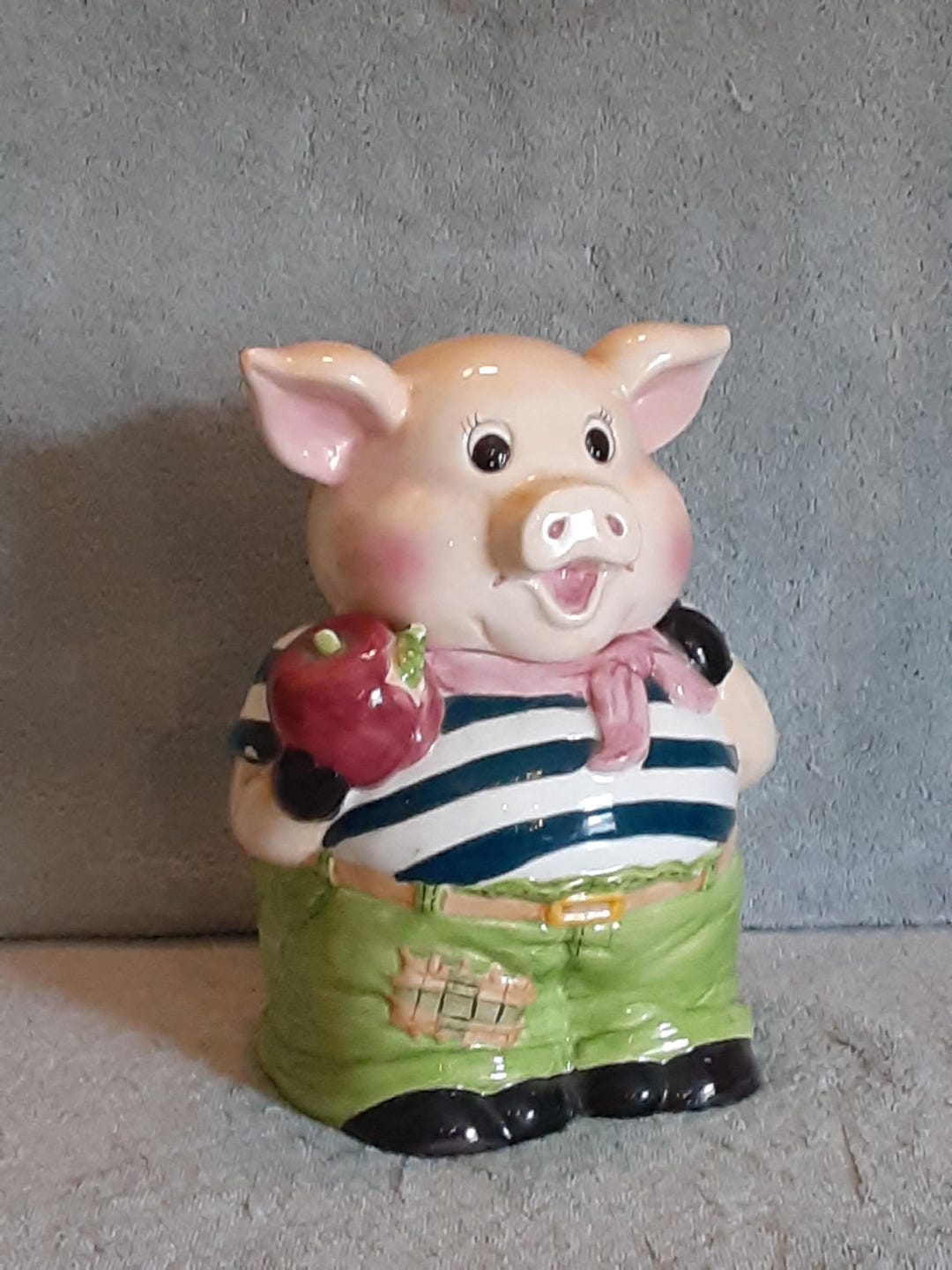 Cookie Jar - Pig Theme Cookie Jar - Treat Jar - Storage Jar - Biscuit ...