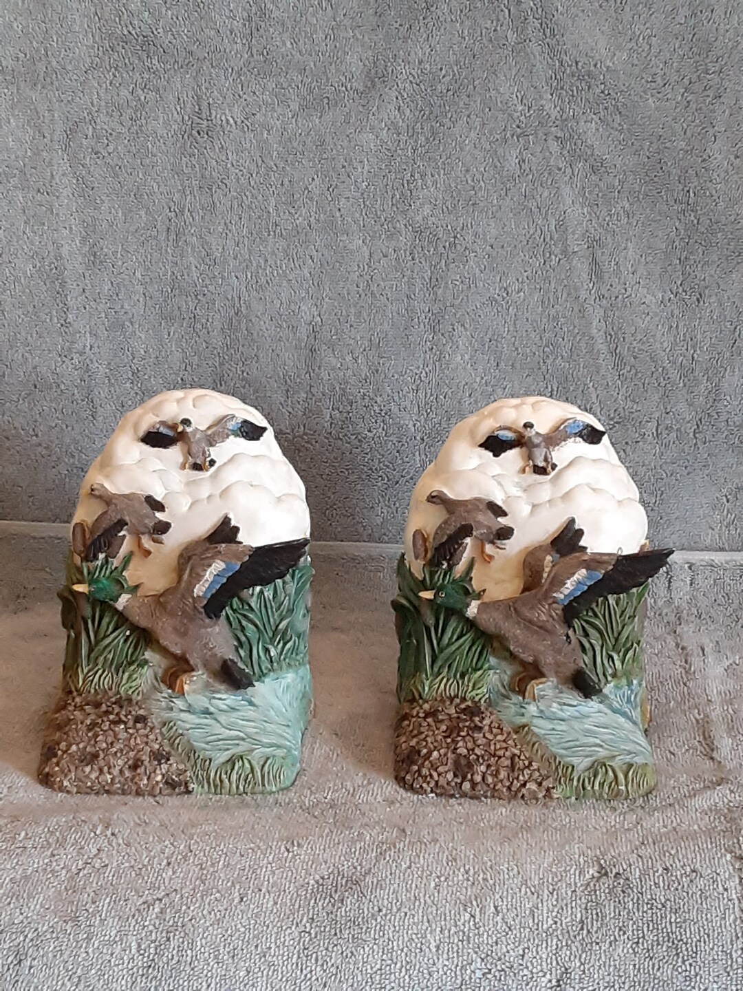 Bookends - Duck Themed Bookends - Nature Themed Bookends - Wilderness ...