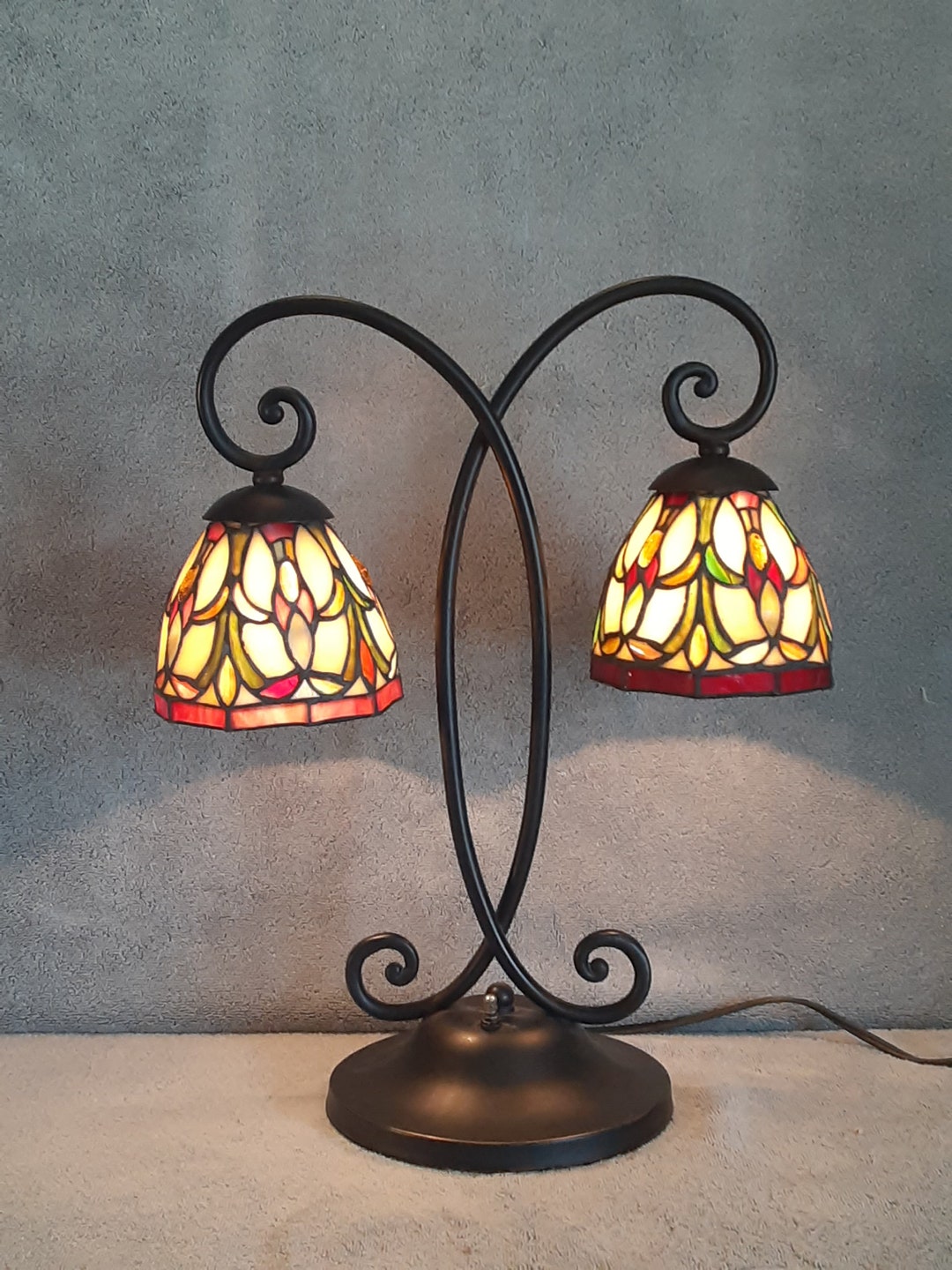 Double Bridge Arm Lamp - Gooseneck Lamp - Desk Lamp - Accent Lamp ...