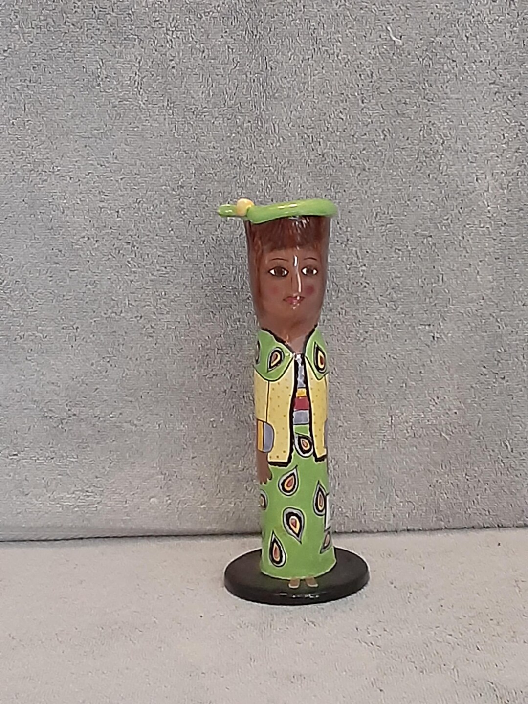Bud Vase - Susan Paley by Ganz Vase - Yvonne - Black Americana - Etsy