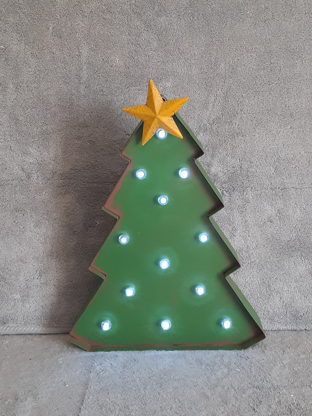 Accent Lamp - Christmas Tree Lamp - Holiday Lamp - Christmas Decor - Etsy