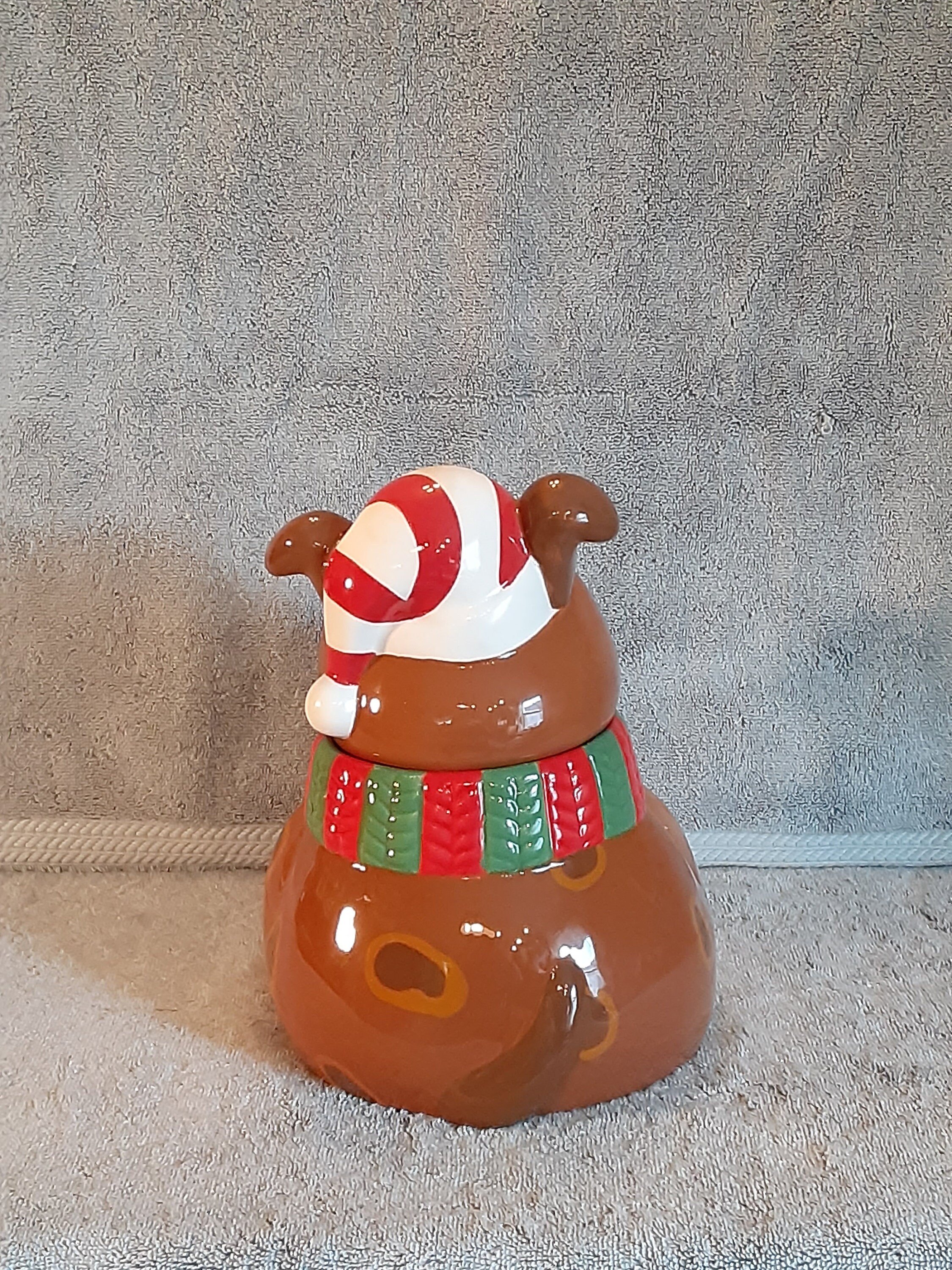 Cookie Jar - Dog Theme - Storage Jar - Treat Jar - Christmas Cookie Jar ...