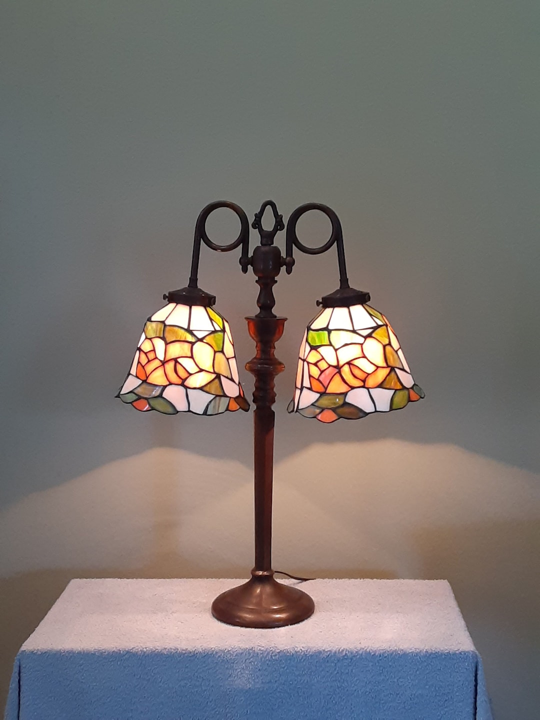 Double Bridge Arm Lamp - Gooseneck Lamp - Desk Lamp - Accent Lamp - Etsy